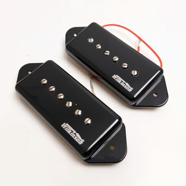 Wilkinson Alnico P90 Dog Ear Soapbar Pickup Set - N 11.98K / B 12.03K ...