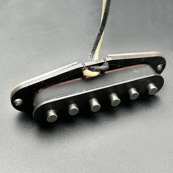 MaxCheer ST Alnico 5 Staggered Pole Single Coil Bridge Pickup - 5.2K ...