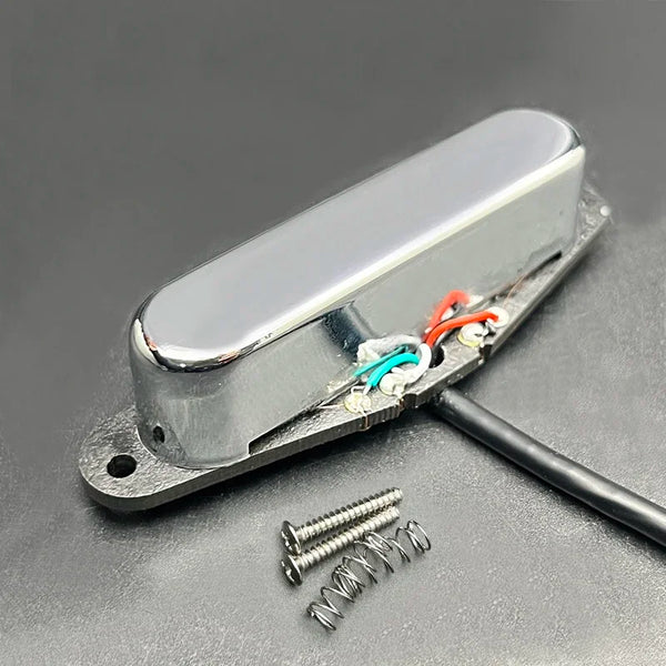 MaxCheer TL Stacked Alnico 5 Humbucker fits Single Coil Neck Pickup ...